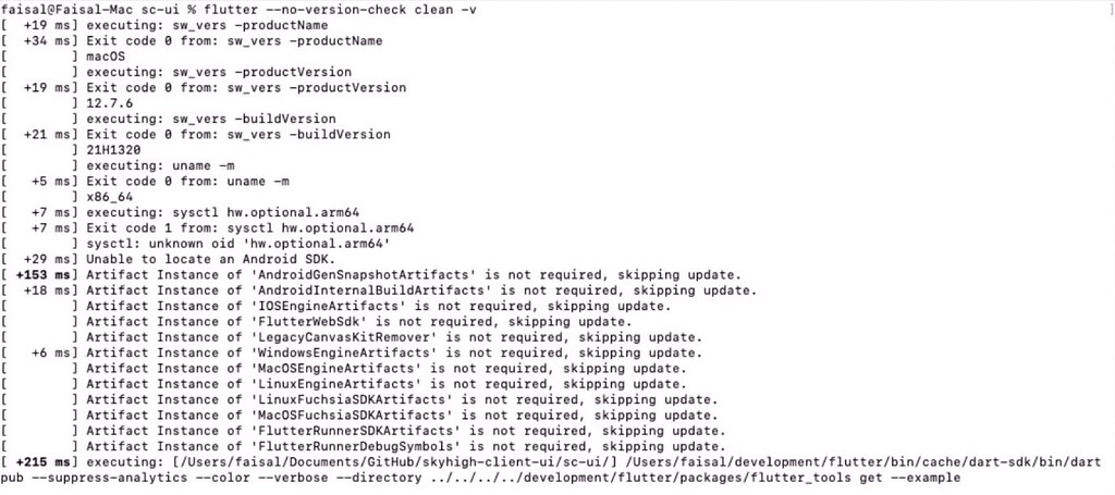 Building A Flutter Macos App On A Cicd Macos Node Where Internet Access Is Restricted Dart