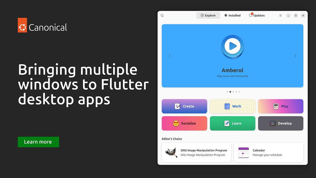 Canonical: Bringing multiple windows to Flutter desktop apps - Articles - Flutter Forum