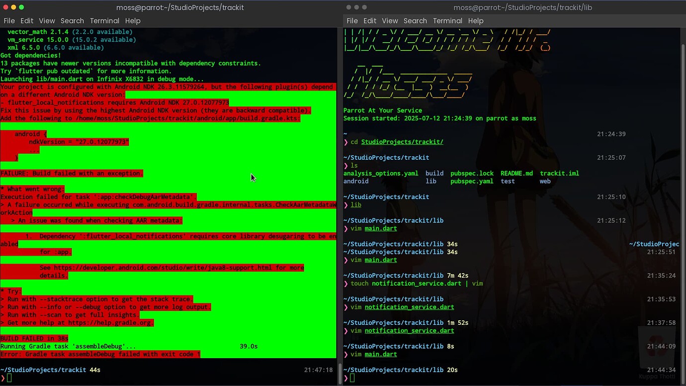 How to fix this NDK mismatch error for flutter_local_notifications? - General - Flutter Forum