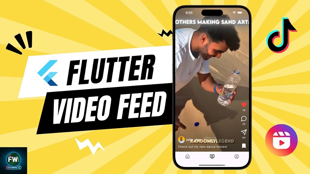 A TikTok-style video feed built with Flutter + Firebase! - Videos - Flutter Forum
